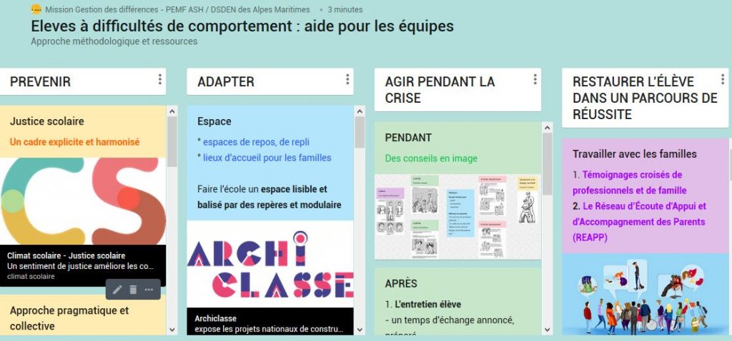Élèves à difficultés de comportement – aide pour les équipes | Pôle ASH ...