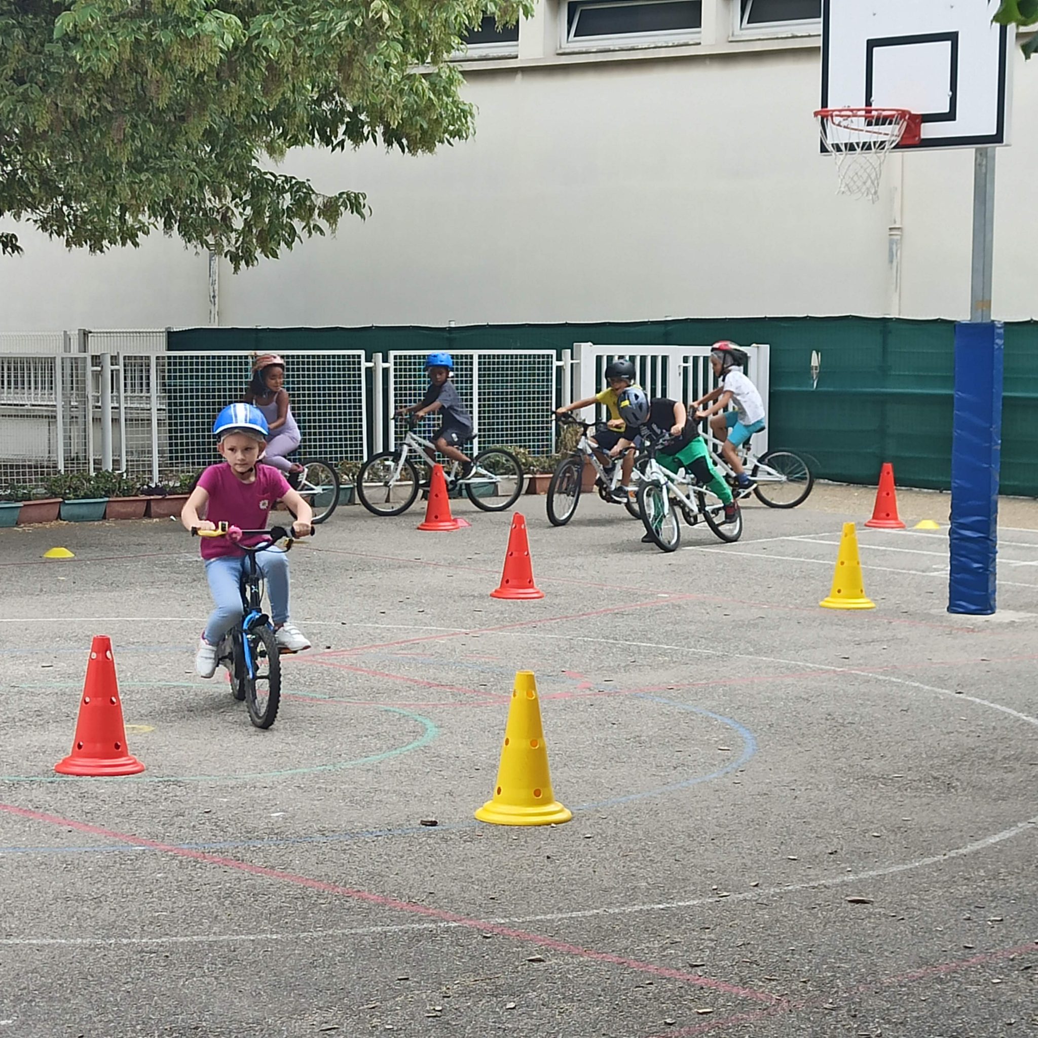 Cycle vélo – CPa – CPb – CP-CE1 – École élémentaire Thérèse Roméo 2